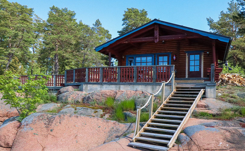 Bomans stugor, Finström - Stuga på Åland | Viking Line