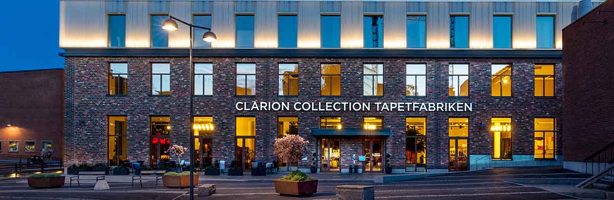 Clarion Collection Hotel Tapetfabriken - Hotell i Stockholm | Viking Line